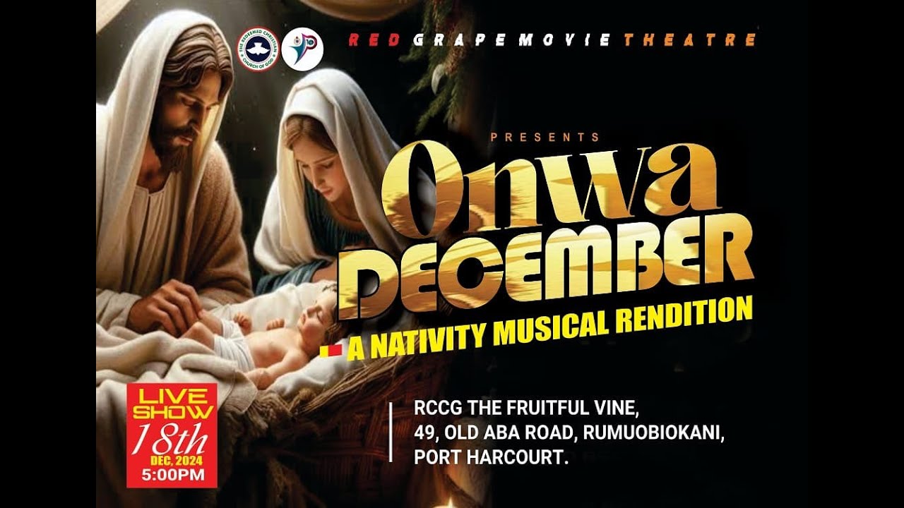 RED GRAPE THEATRE PRESENTS "ONWA DECEMBER 2024" - YouTube