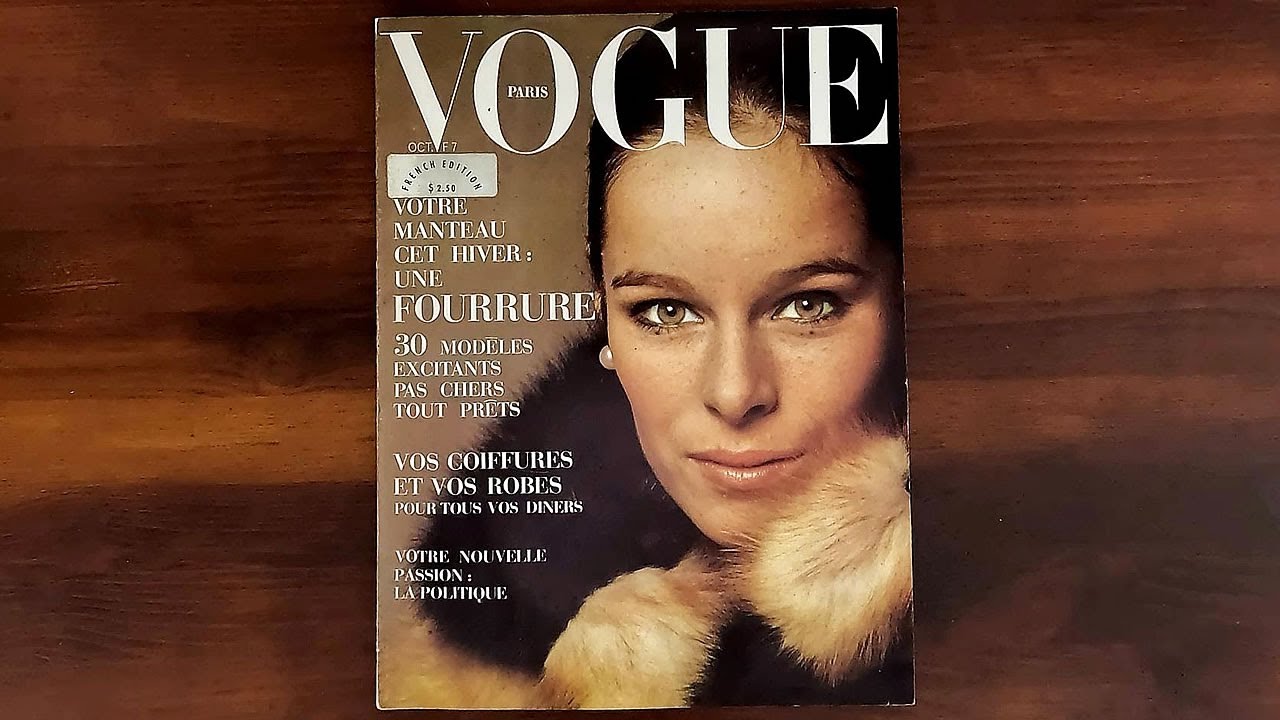 French Vogue October 1969 Geraldine Chaplin, Veruschka, Leslie Caron ...