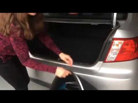 The Boot Flap Rear Bumper Guard Cargo Mat - YouTube