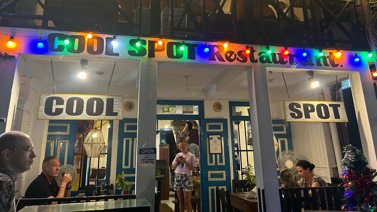 Cool spot Ресторан 🍜Хиккадува🍲Шриланка😍Cool spot restaurant 🍲Hikkaduwa ...