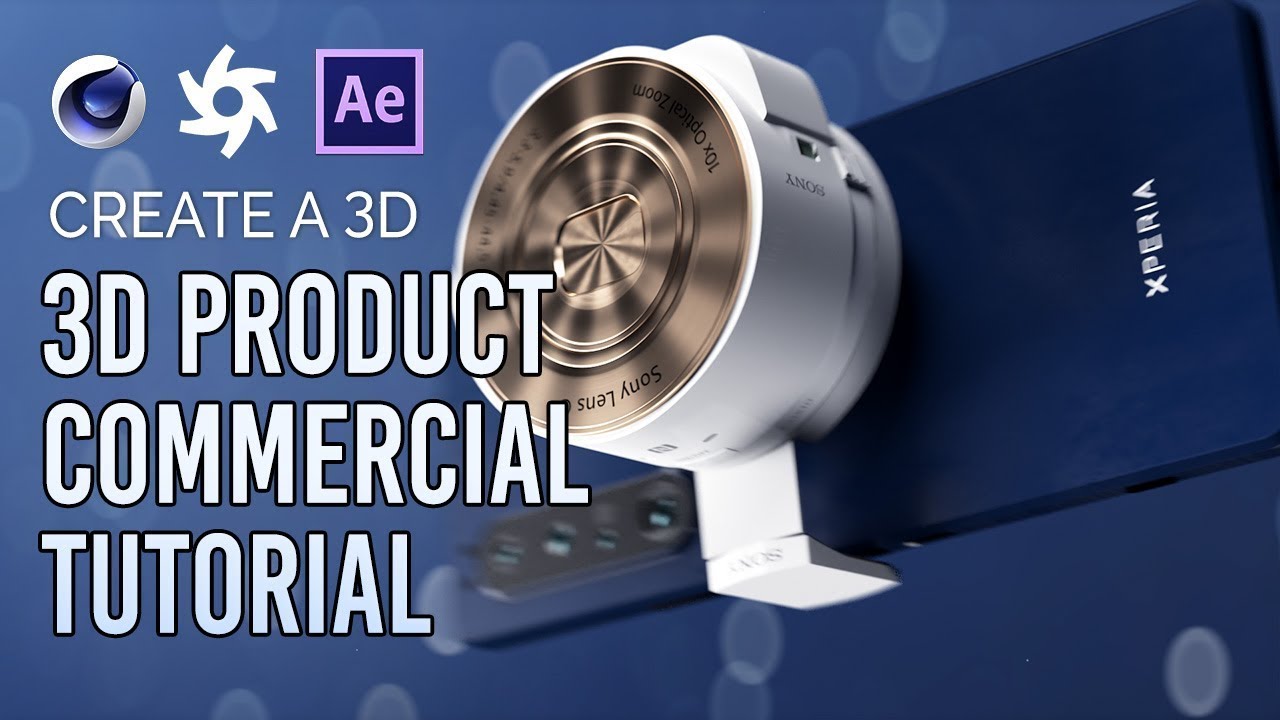3D Product Commercial Tutorial | C4D Tutorial & Octane Render - YouTube