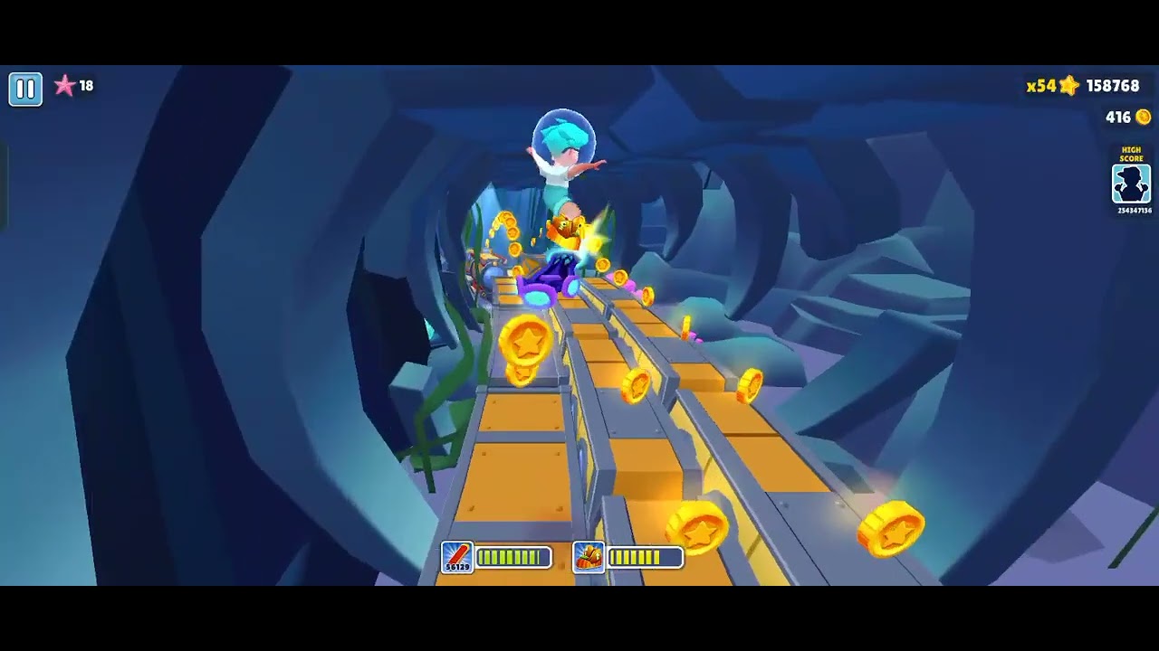 Subway Surfers RAIN Gameplay - YouTube