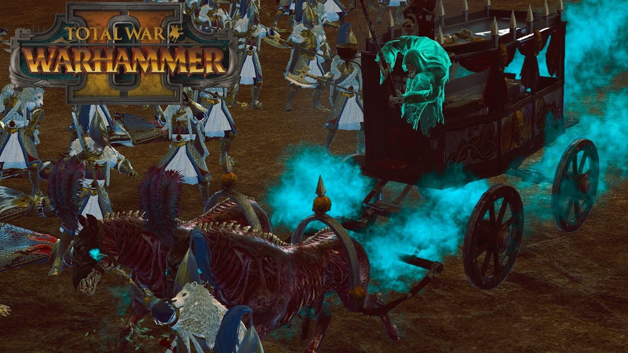 Magic Chariot Ride - Vampire Counts vs High Elves // Total War ...