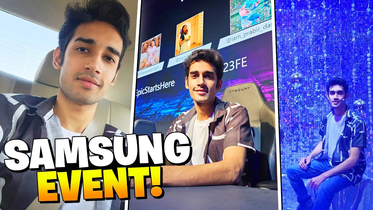I WENT TO A SAMSUNG EVENT! 😮😮😮 - YouTube