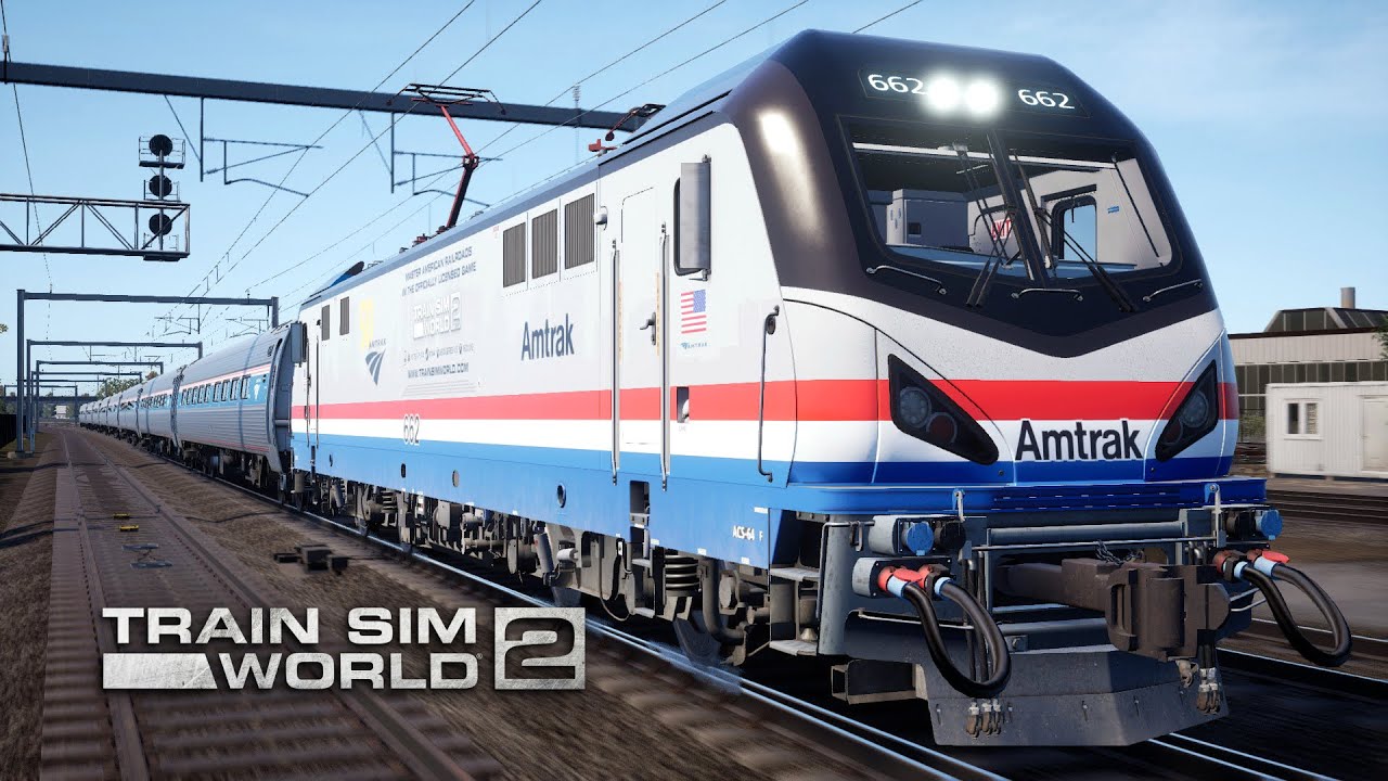 【LIVE】アムトラック50周年記念塗装 ACS-64V Boston Sprinter / Train Sim World 2 eps.46 ...
