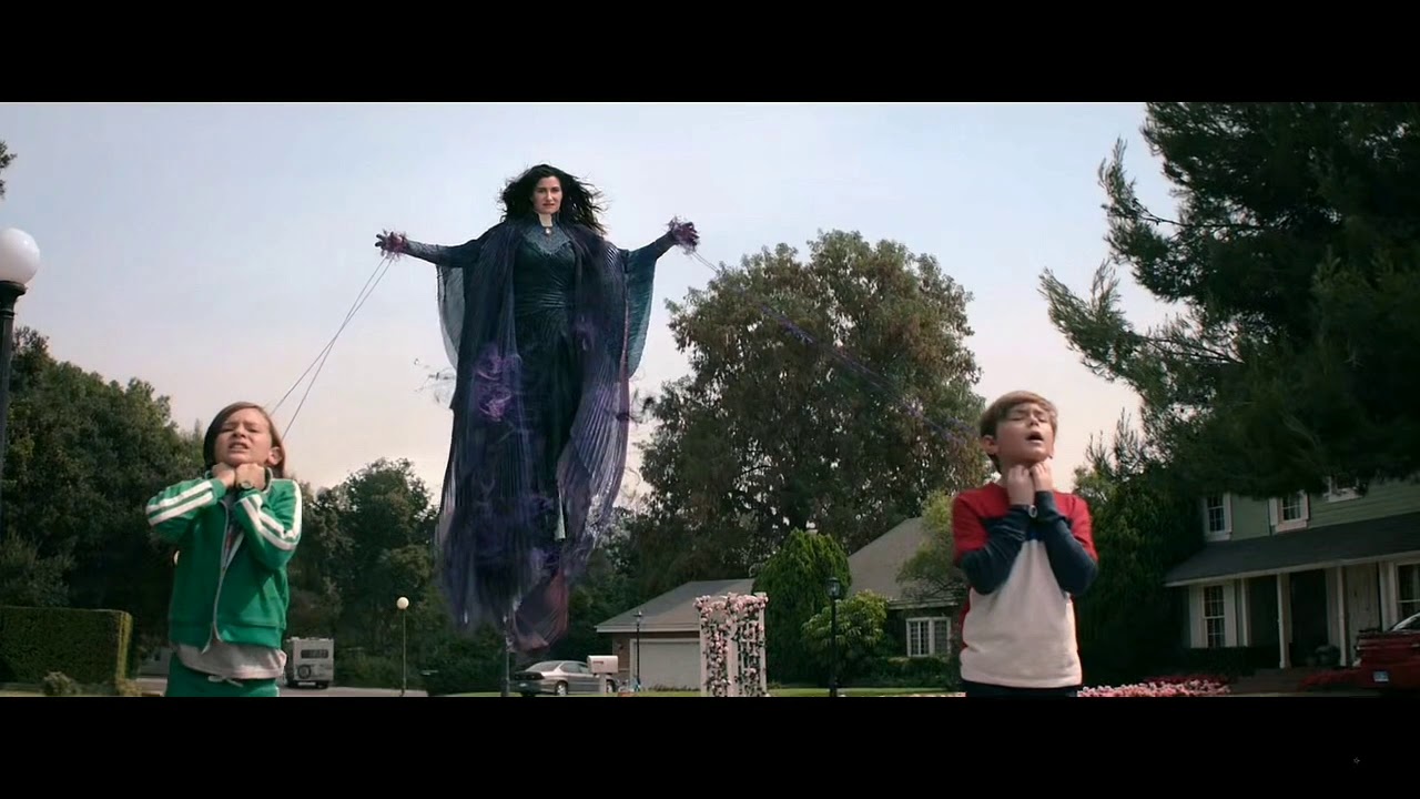 Agatha caught Wanda children | Wandavision - YouTube