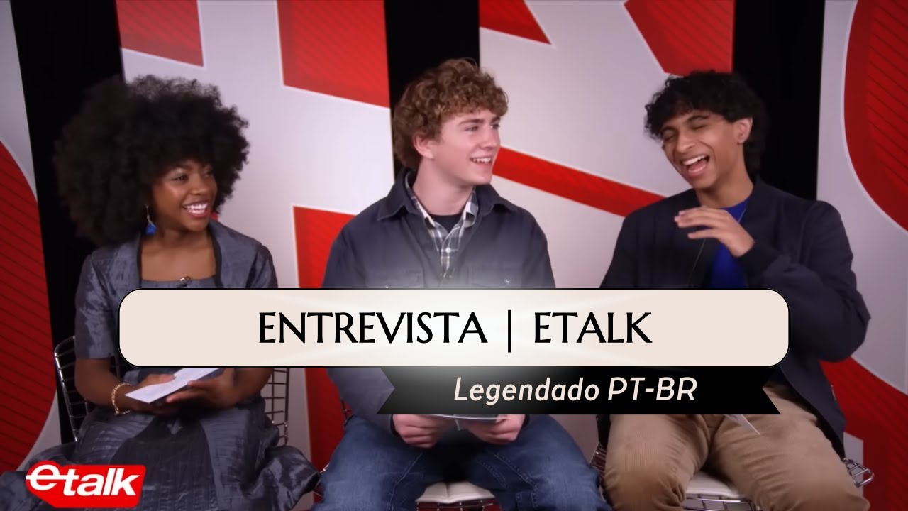 Elenco de Percy Jackson | Entrevista Etalk [Legenda PT-BR] - YouTube