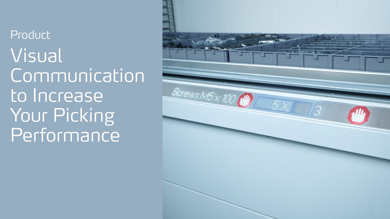 Display LED-Navigator by Kardex: Improved Warehouse Order Picking ...