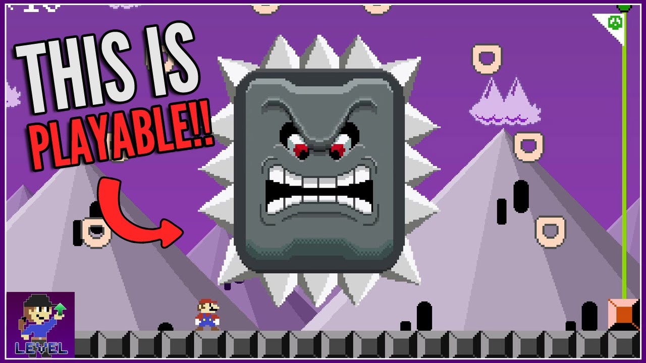 What If The LEVEL UP Mario Videos Were Actually PLAYABLE...? - YouTube