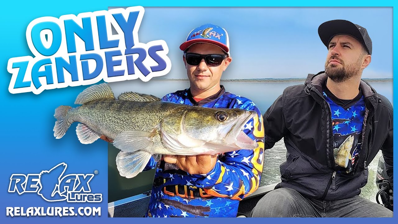 ONLY ZANDERS - RELAX LURES - YouTube