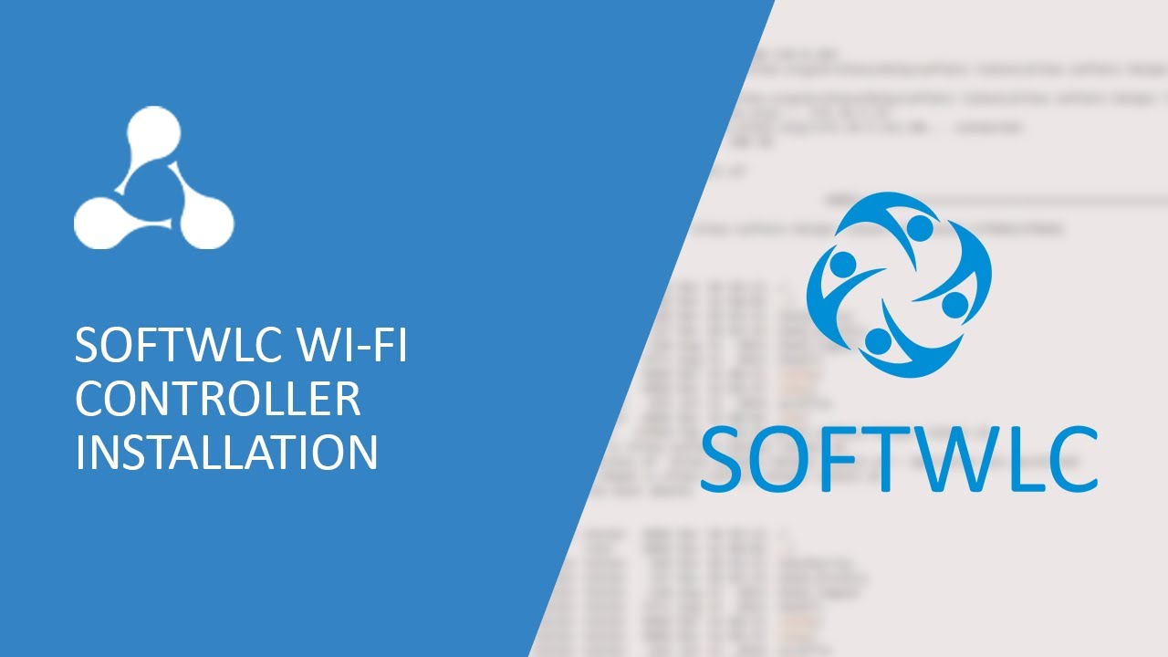SoftWLC WI-FI controller installation - YouTube