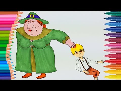 Hansel ve Gratel Boyama Kitabı İle Renkleri Öğreniyorum 💚 Çocuklar için Eğlenceli Boyama Videoları