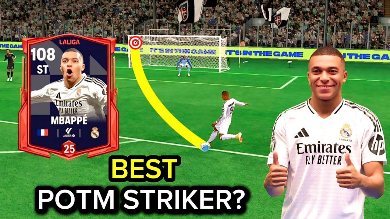 POTM Mbappé Review in FC Mobile! Is He the Best Striker? ⚡ - YouTube