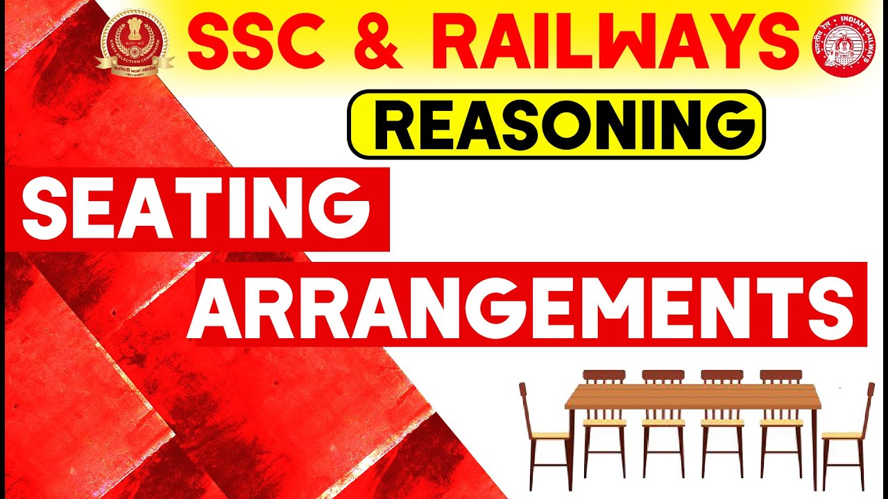 SEATING ARRANGEMENTS | REASONING | SSC & RAILWAYS | தமிழில் | MUPPADAI ...