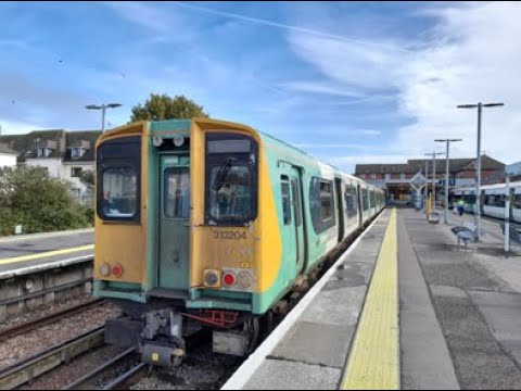 Southern class 313 ride: Portsmouth & Southsea – Littlehampton - YouTube