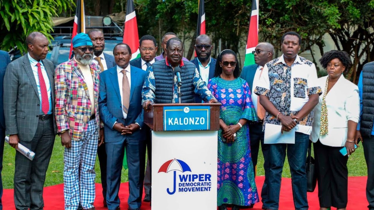 LIVE; AZIMIO LEADERS ADDRESSING THE NATION. - YouTube