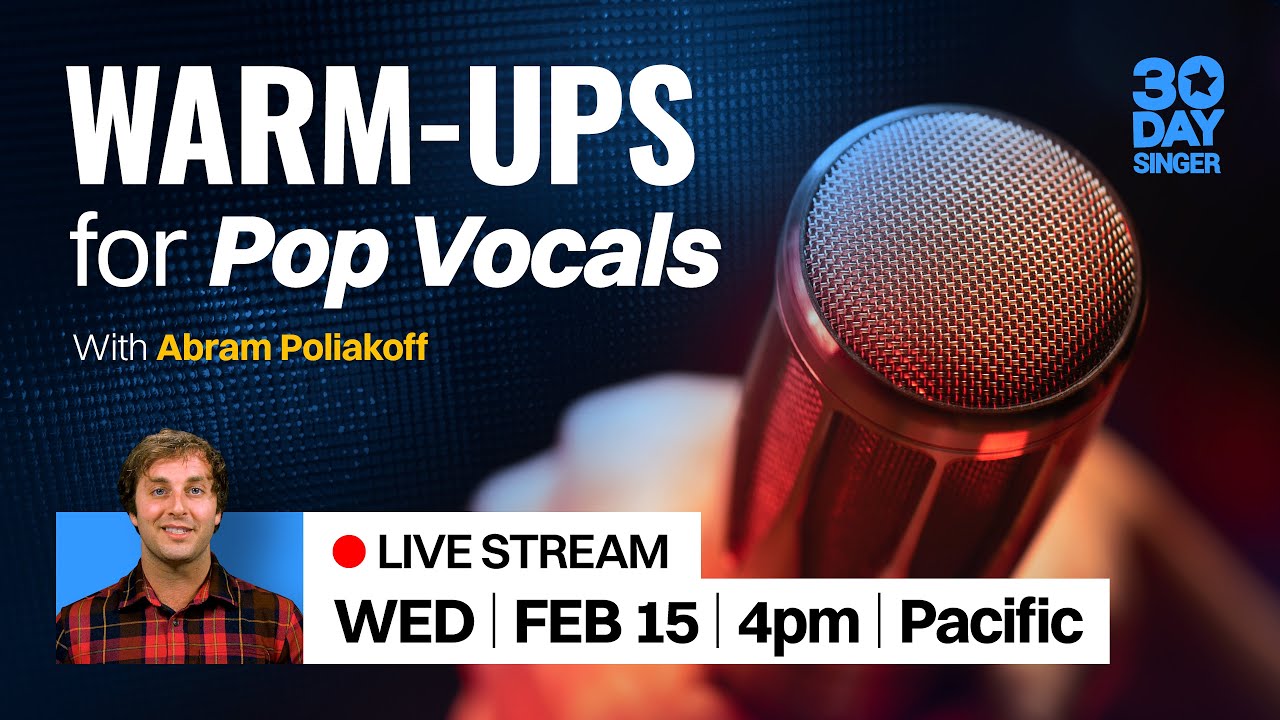 Pop Vocal Warm Ups | 30 Day Singer - YouTube