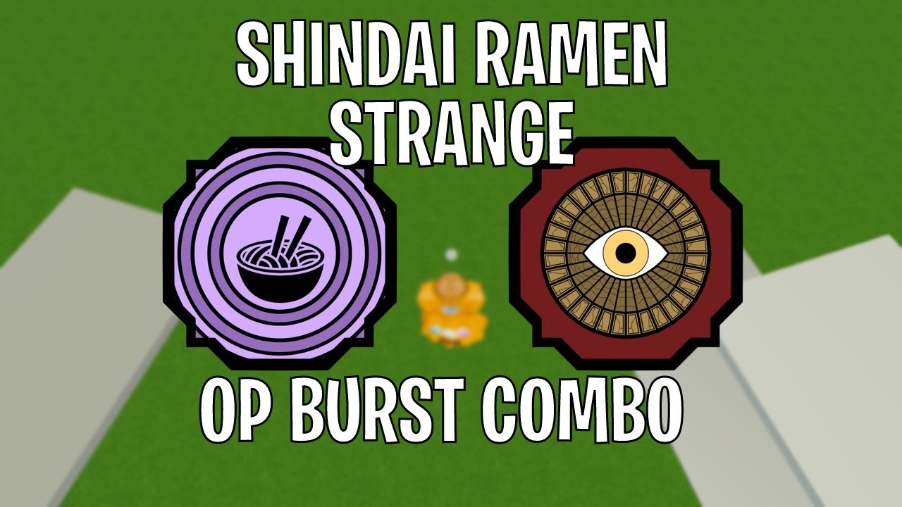 Shindai Ramen and Strange Burst Combo | Shindo Life Roblox - YouTube