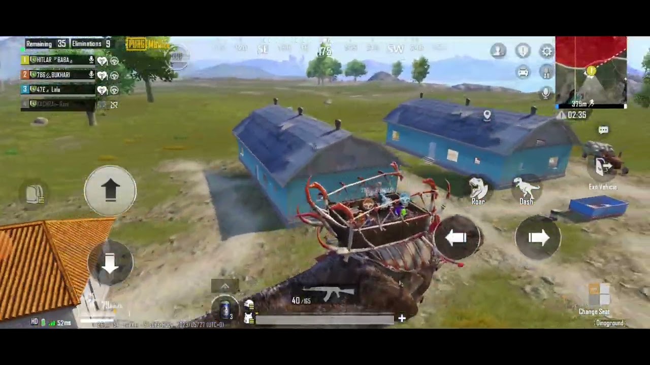 Surviving with Dainosor 😂 Full Rush In Erangle | HITLER BaBa | PUBG ...