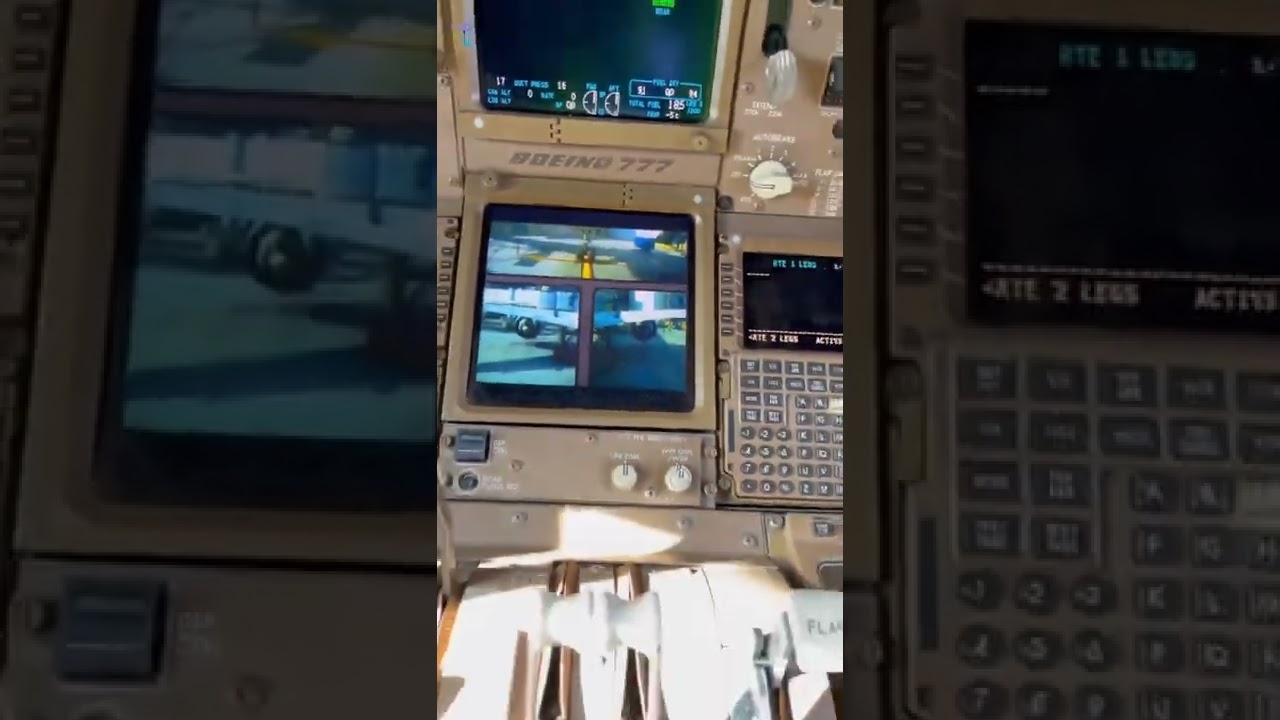 Ground Maneuver Camera System || B777-300 GMCS - YouTube