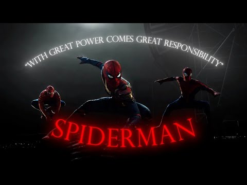 With great power comes great responsibility || Spider-Man || 4k Edit ...