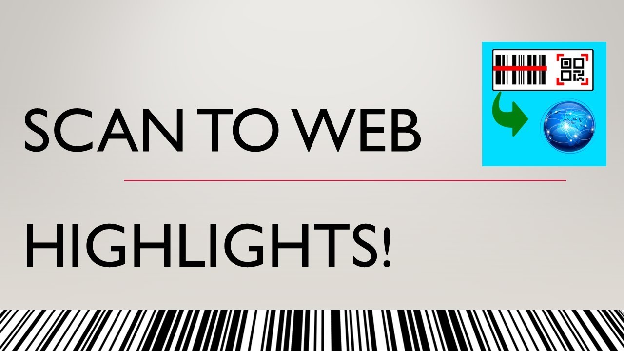 Scan to Web version 5 - YouTube