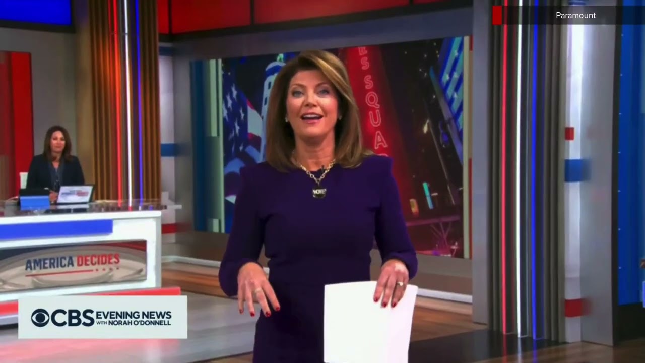 'CBS Evening News' election headquarters tour - YouTube