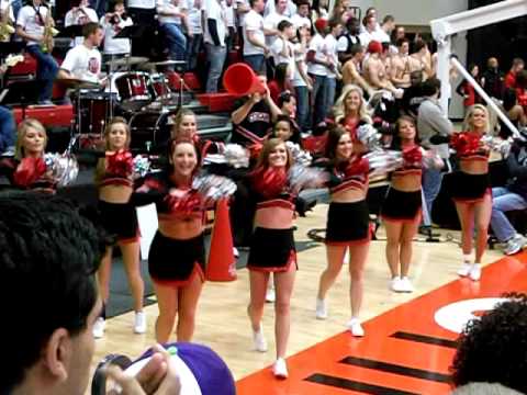 SIUE Cheerleaders - YouTube