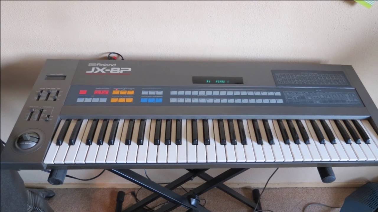 Roland JX-8P te koop - YouTube