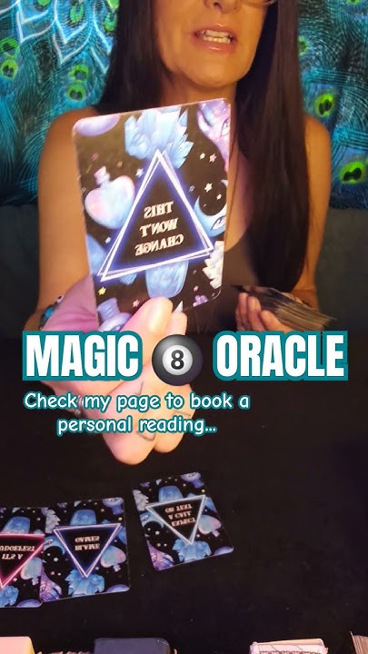Magic 8 Oracle Oraclereading Oraclecards Oracledeck Oraclereader Oraclemessages Youtube