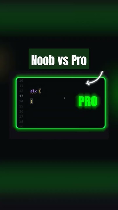 Noob VS Pro #css #sigma #pro #noob - YouTube