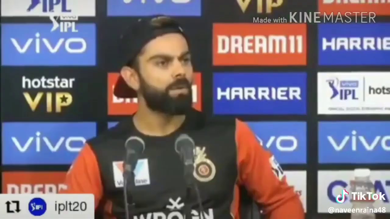 Dhoni laughing at kohli 😂 - YouTube