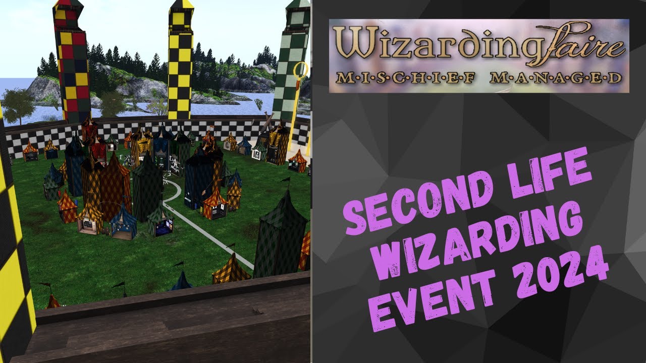 Second Life 2024 - Impromptu Wizarding Faire Live Stream - YouTube