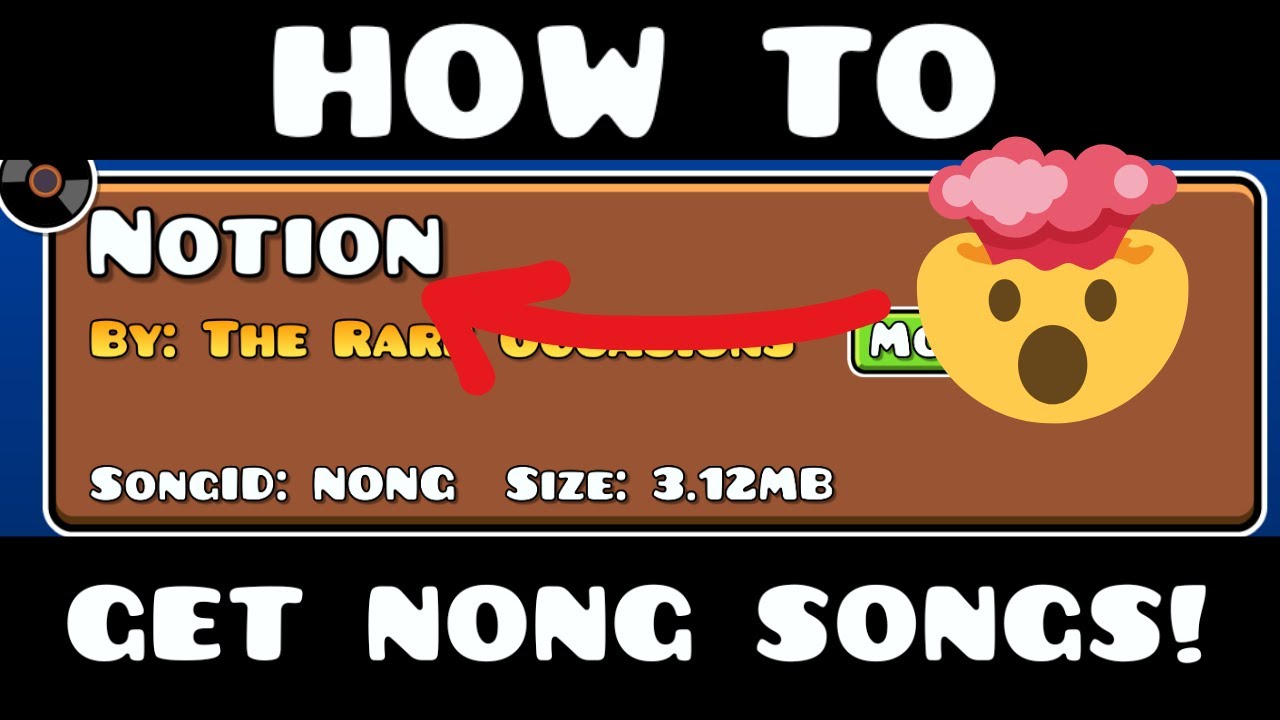 UNLOCK NONG SONG IN GEOMETRY DASH 2.207 NOW!! - YouTube
