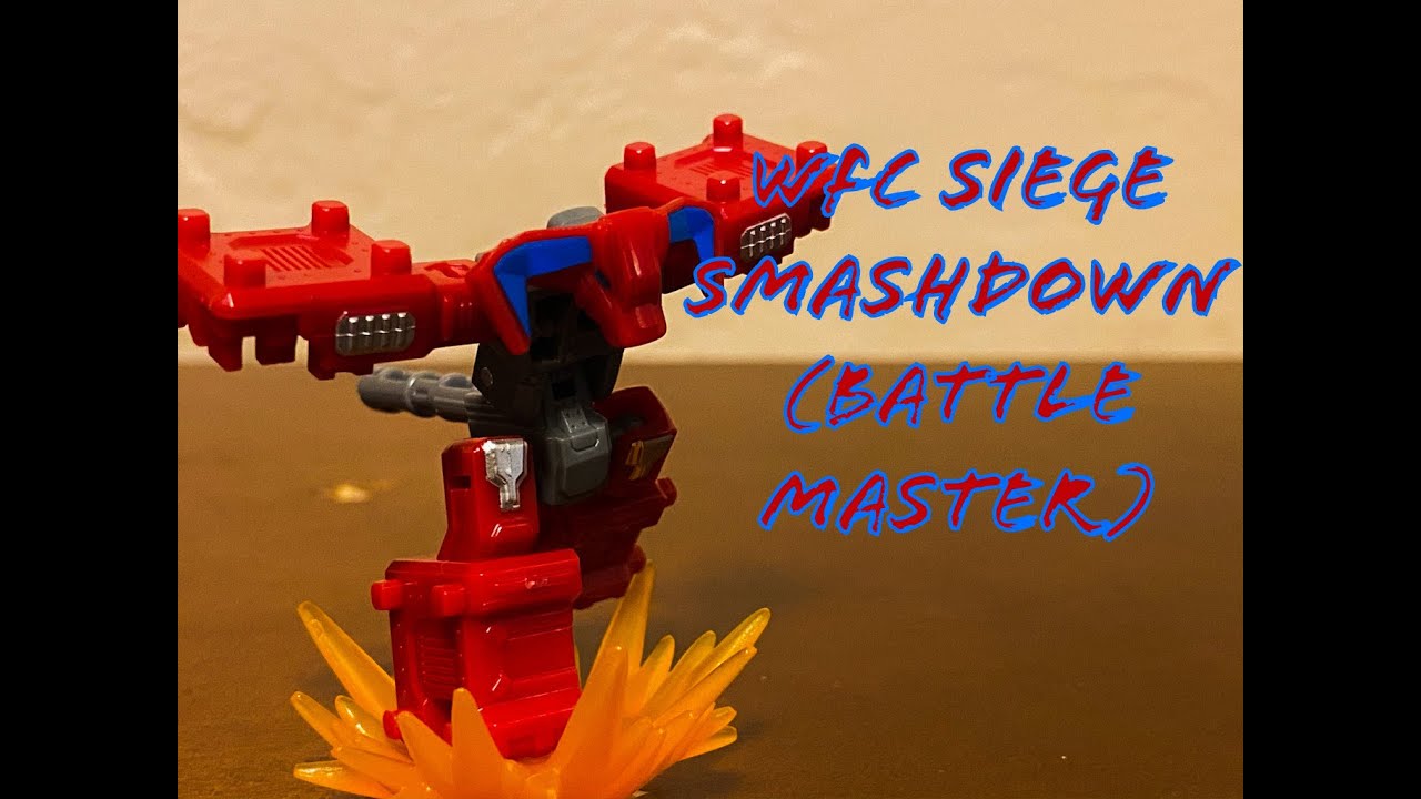 WFC Siege Battle Master Smashdown Review (Collector’s Thoughts) - YouTube
