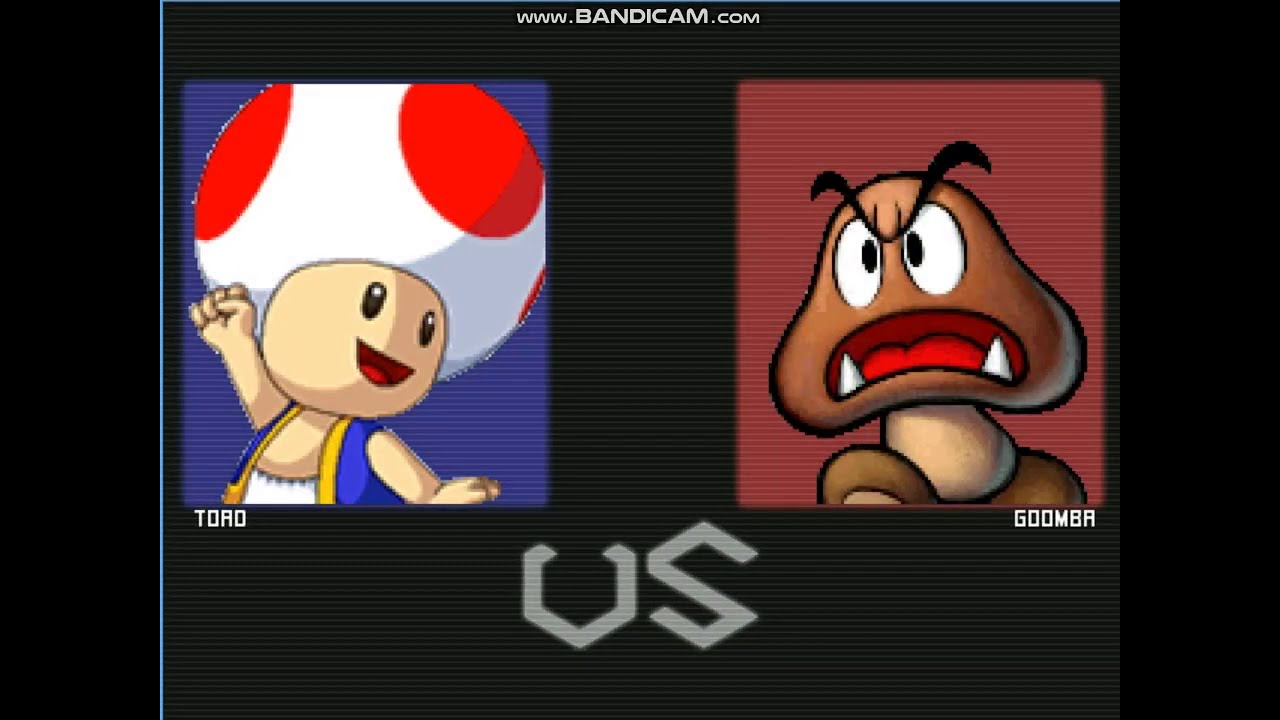 Mugen Battle 127 Toad vs Goomba - YouTube