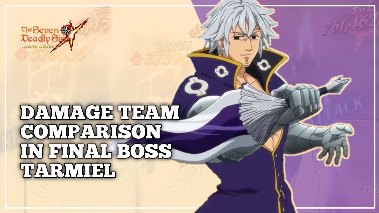 Who is Better, Sariel or Estarossa in Final Boss Tarmiel ? | The Seven ...