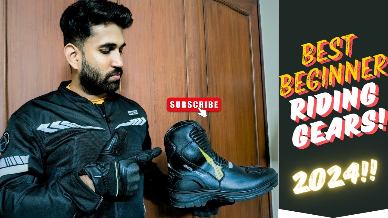 Best Beginner Riding Gears 2024 | Rynox Jacket & Gloves | Solace Scout ...
