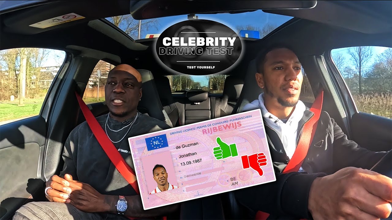 Celebrity Driving Test... Met Jonathan de Guzman... Celebrity Driving ...