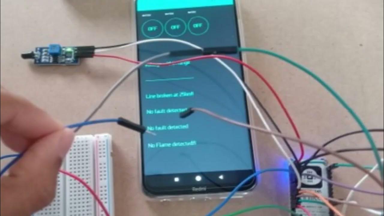 CIRCUIT BREAKER CONTROL AND TRANSMISSION LINE FAULT DETECTION USING IOT - YouTube