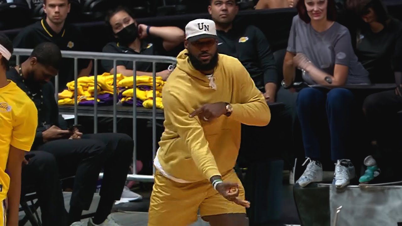 LeBron James couldn't hold on after this incredible ball movement from ...