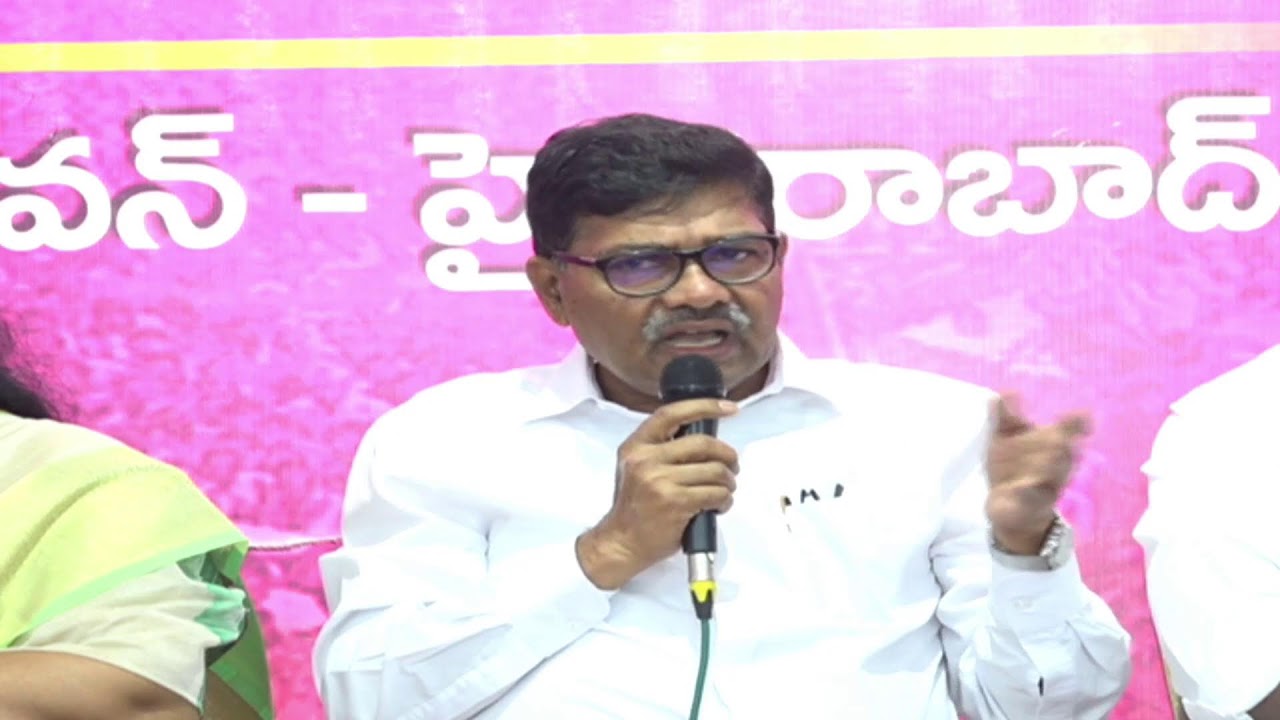 LIVE : BRS General Secretary Soma Bharath Kumar & Legal Cell Press Meet ...