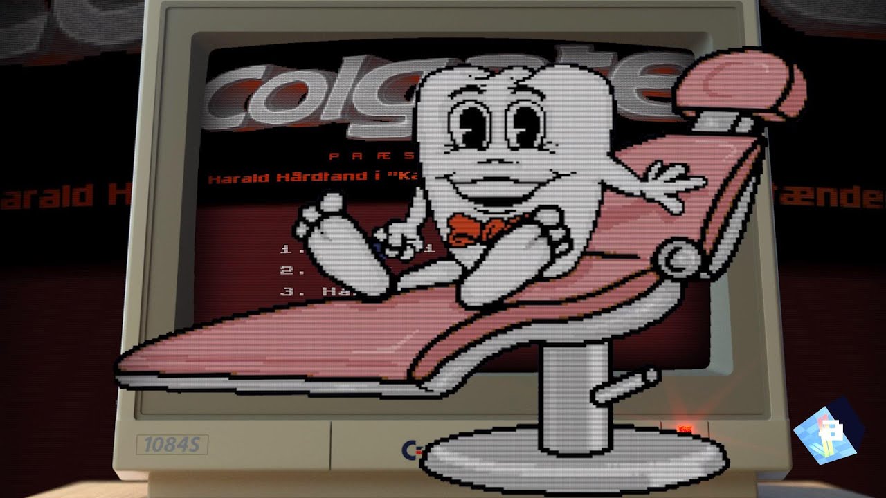 COLGATE - Harald Hårdtand: Kampen om de Rene Tænder | Amiga 1992 - YouTube