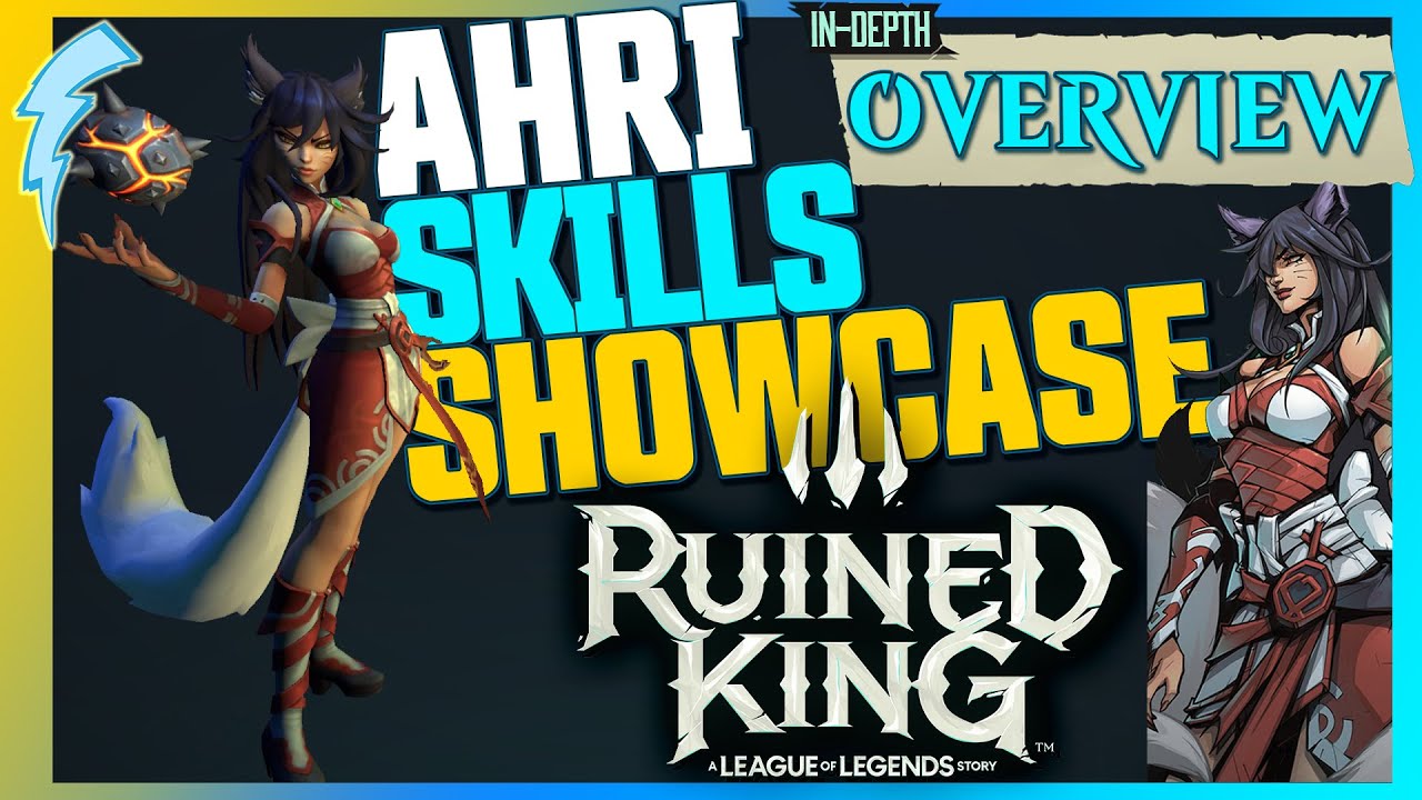 Ahri Skills Showcase for Ruined King [Abilities, Runes, Masteries ...