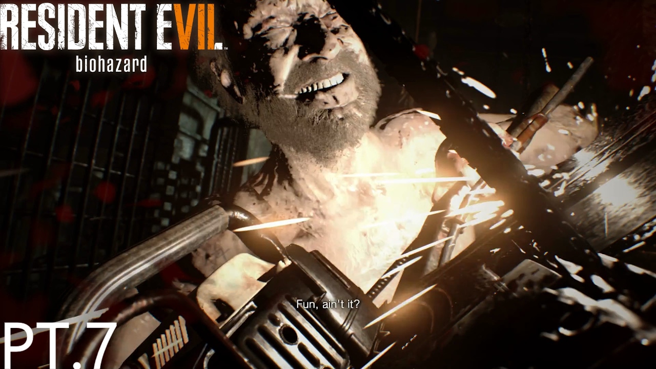 A Chainsaw Battle?-Resident Evil 7 Biohazard PT.7 - YouTube