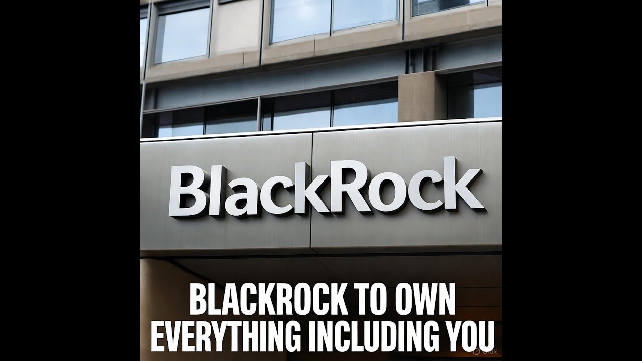 BLACKROCK WILL OWN EVERYTHING INCLUDING YOU! - YouTube