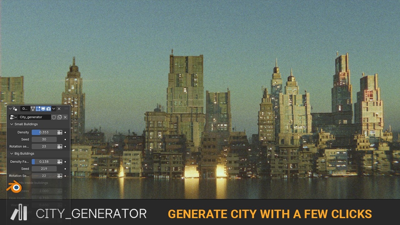 City with full control in Blender - tutorial - YouTube