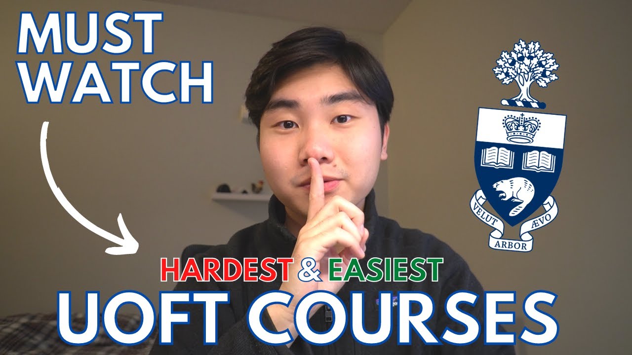 COURSES YOU SHOULD & SHOULDN'T TAKE AT UOFT | Hardest & Easiest Bird ...