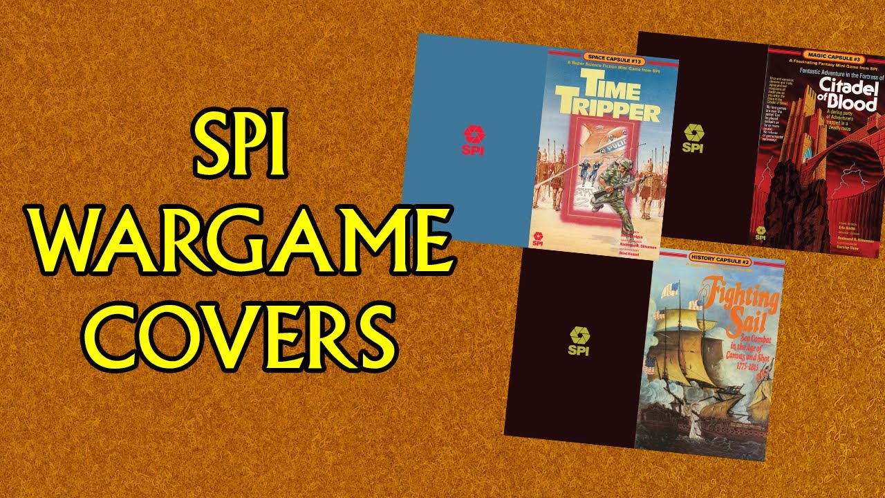 Get SPI wargame folio covers - YouTube