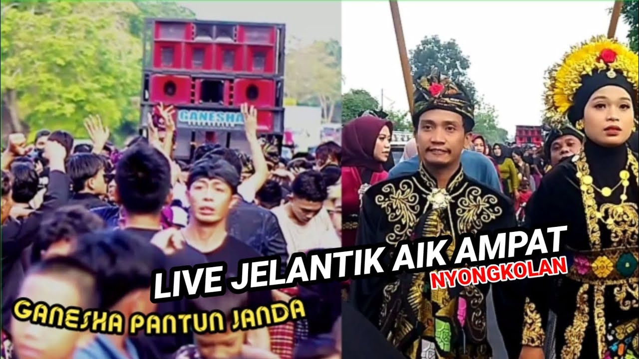 LAGU PANTUN JANDA [] VERSI GANESHA SKA LIVE AIK AMPAT - YouTube
